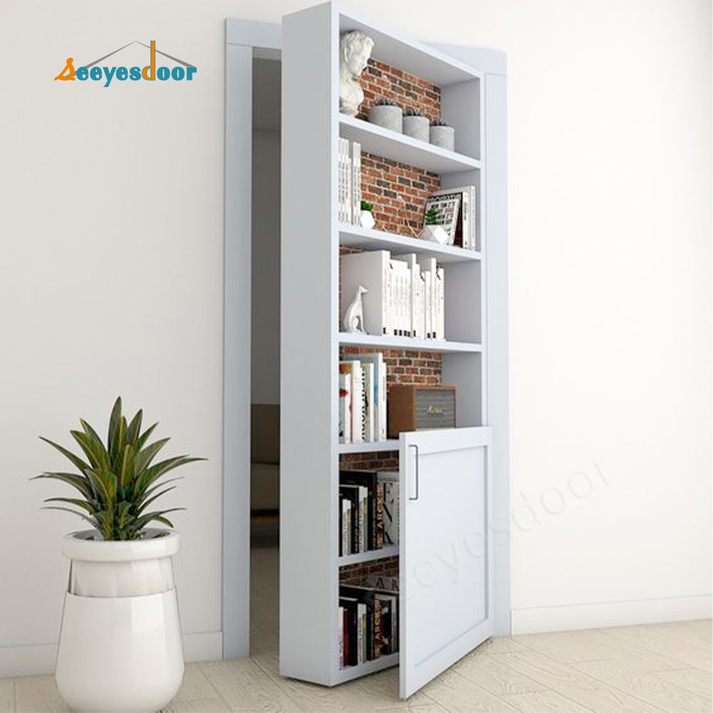 Bookcase hidden door