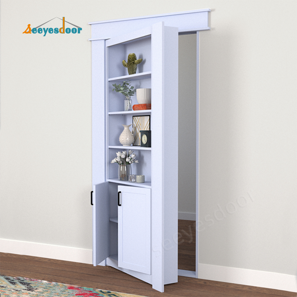Bookcase hidden door