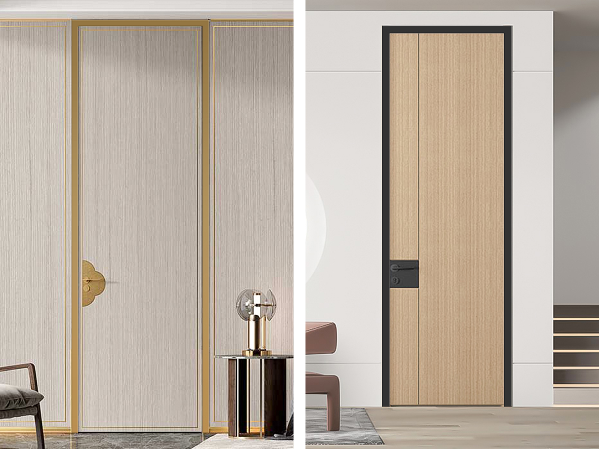 Open An Elegant Space: The Indoor Ecological Door