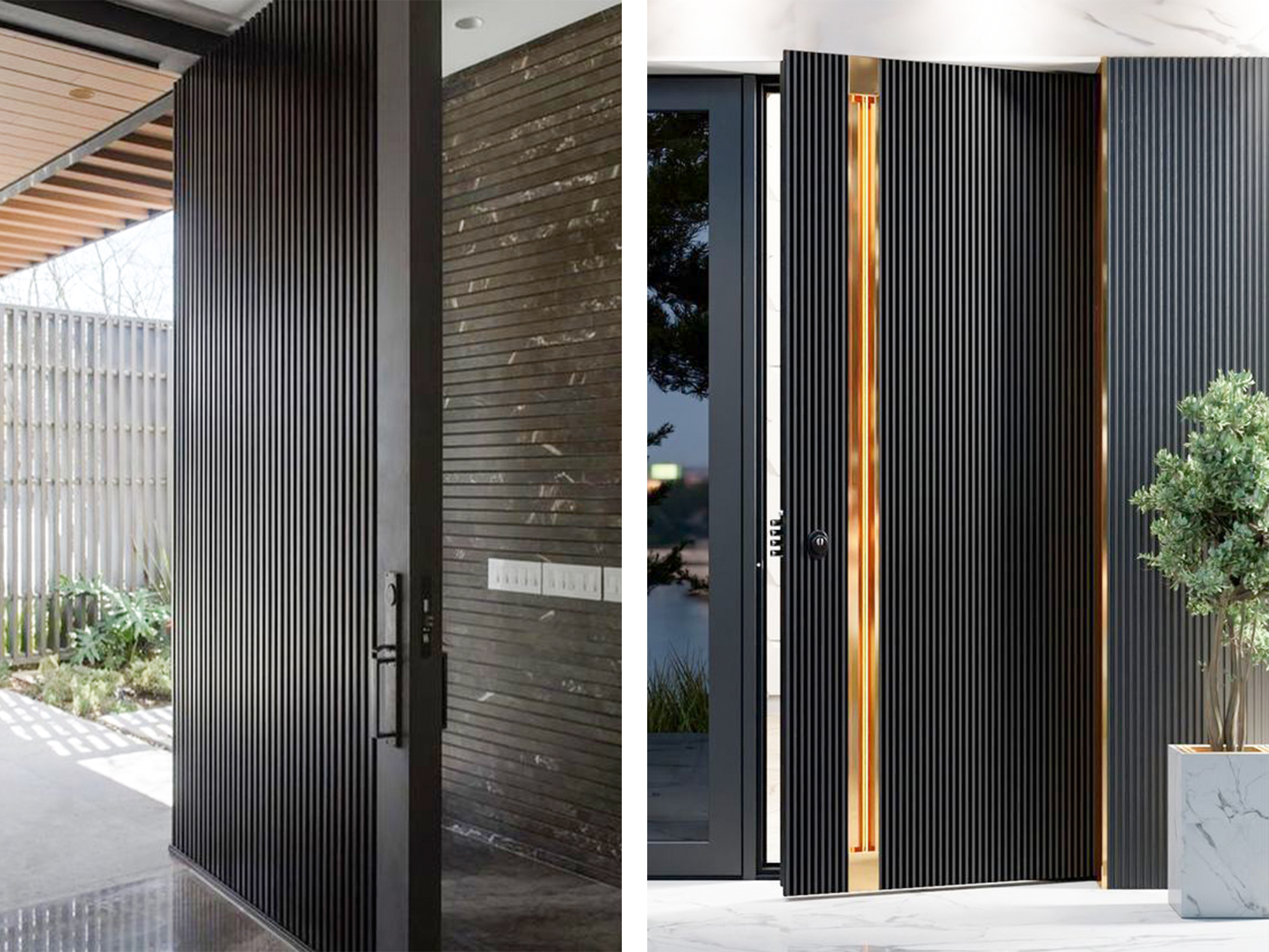 Enhance your space with custom metal doors